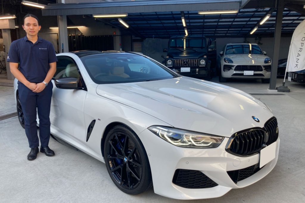 20y BMW 8シリーズ 840d xDriveクーペ MSport ミネラルホワイト | Toprank