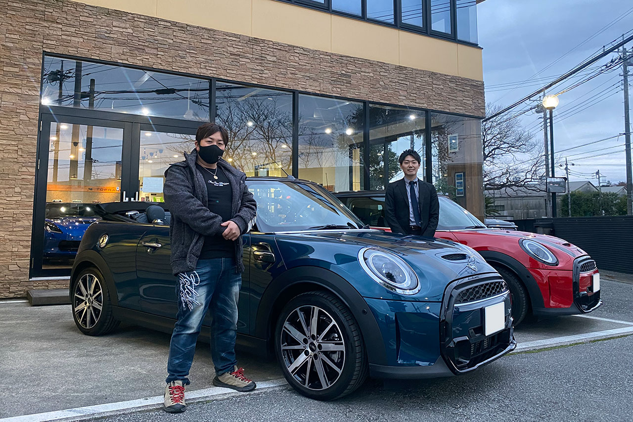 22y MINI クーパーS コンバーチブル サイドウォークエディション ディープラグナブルー | Toprank